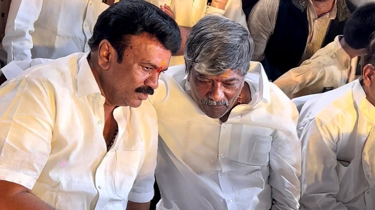 Talasani Srinivas Yadav & Padma Rao Goud @ AyyappaSwamy Maha Padi Pooja ...