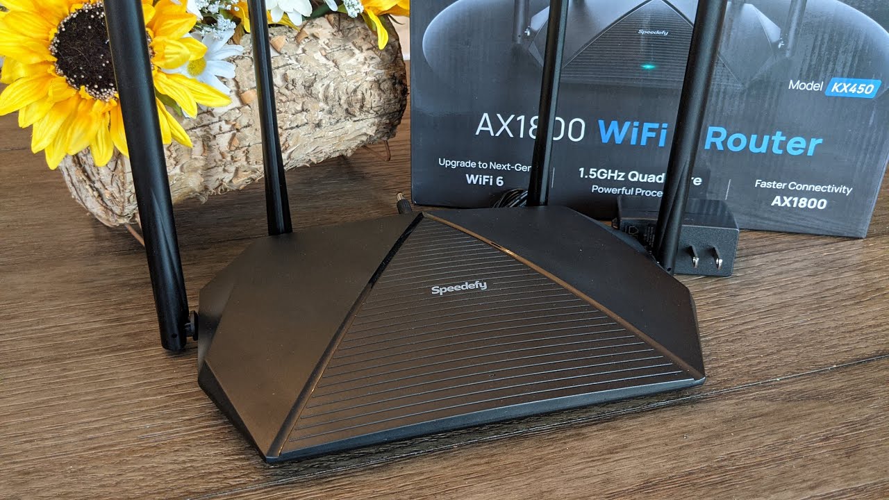 Speedefy AX1800 WiFi 6 Router Review - YouTube