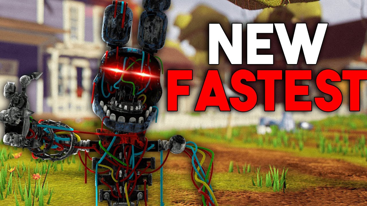 IGNITED BONNIE IS NOW THE FASTEST IN HELLO NEIGHBOR - YouTube