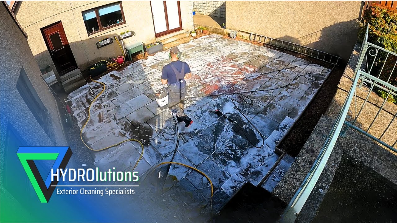 HUGE Pressure Washing Job | Start to Finish - YouTube