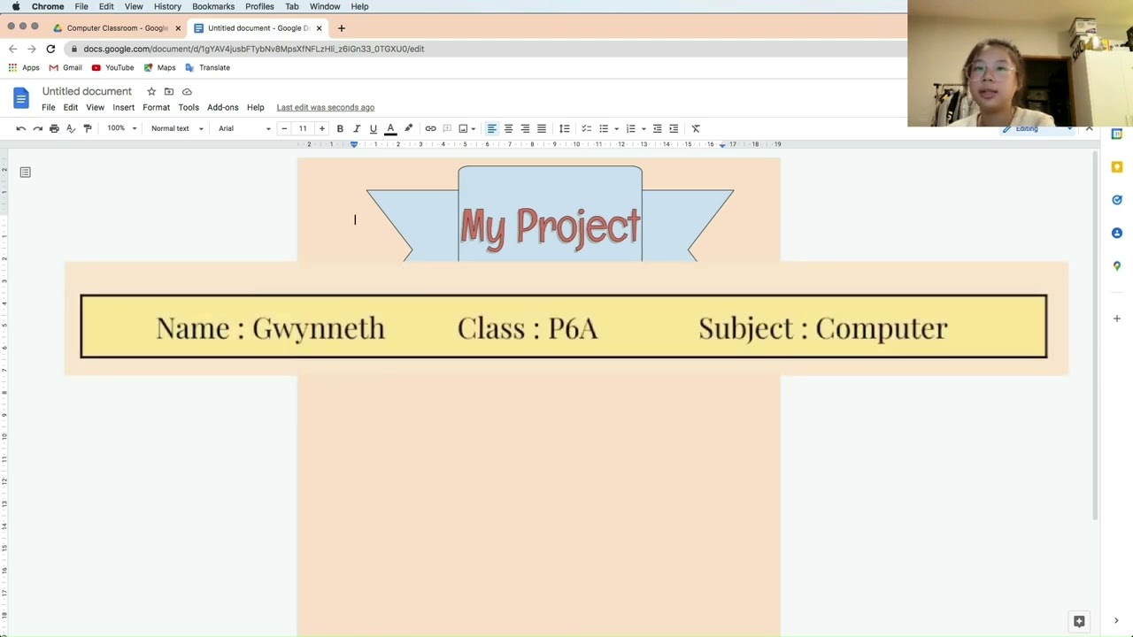 How to make a 'cool' document (For school project) - YouTube