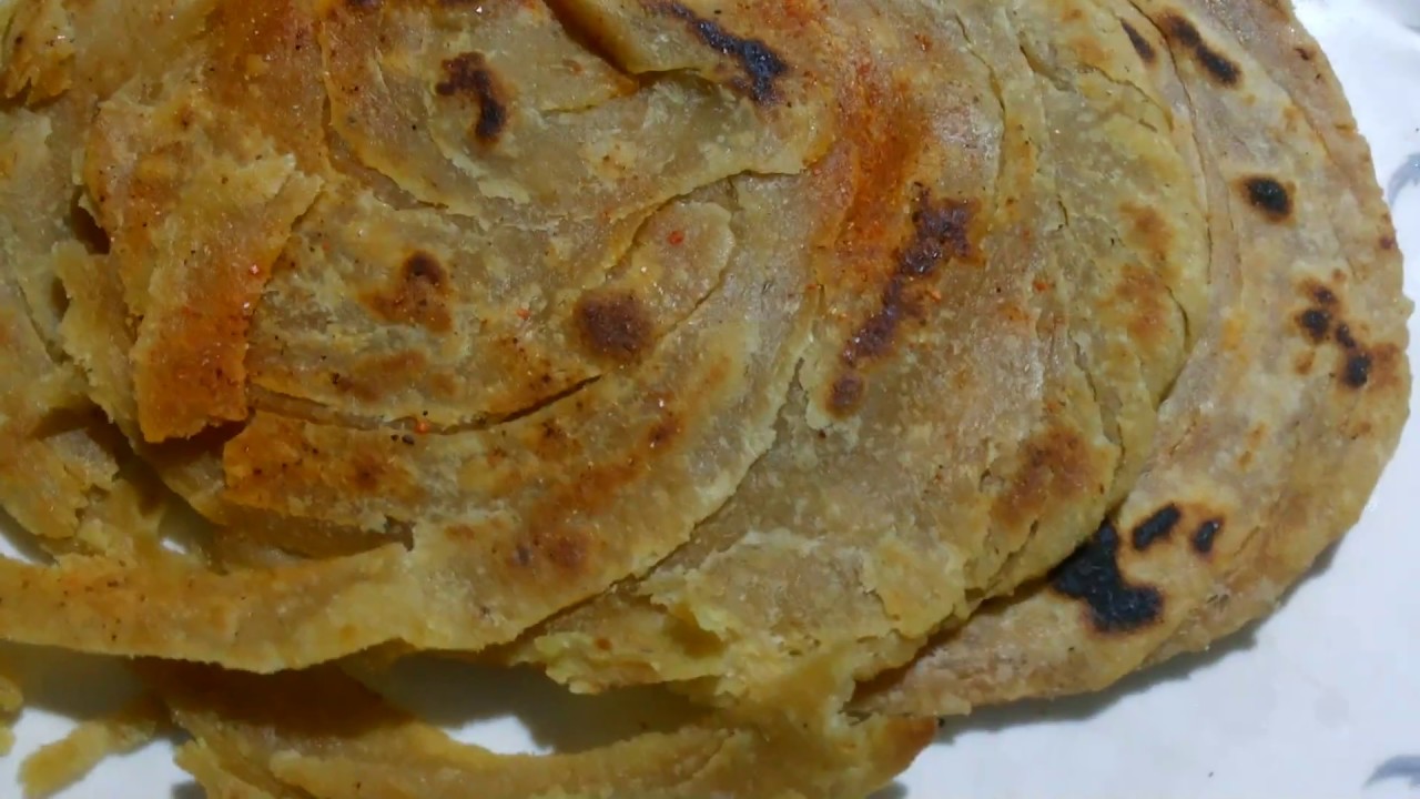 Lachcha Paratha Made with Atta / July 2017 / - YouTube