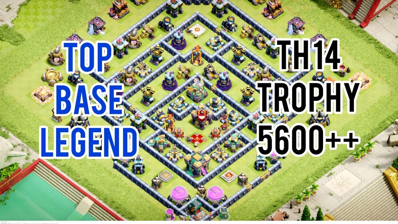 Top Base Legend | Th 14 Trophy 5600++ | + Link - YouTube
