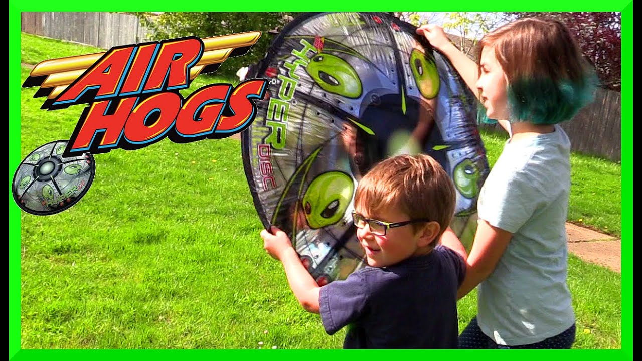 Air Hogs Large Hyper Disc - Outside Family Fun Toy Review and Play ...