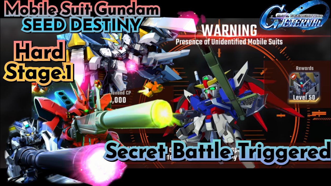 MSG: Seed Destiny Hard Stage.1 [SD-GUNDAM-G-GENERATION:ETERNAL] - YouTube