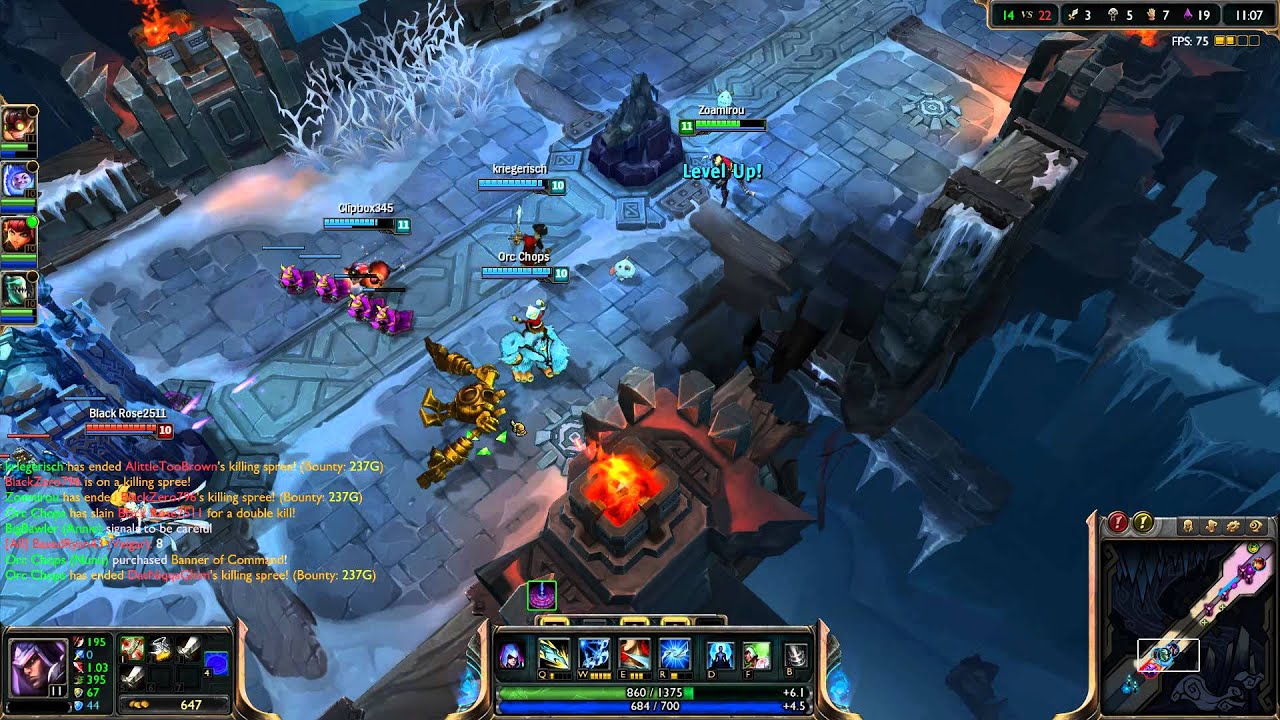 League of Legends ARAM 5: Talon gameplay - YouTube