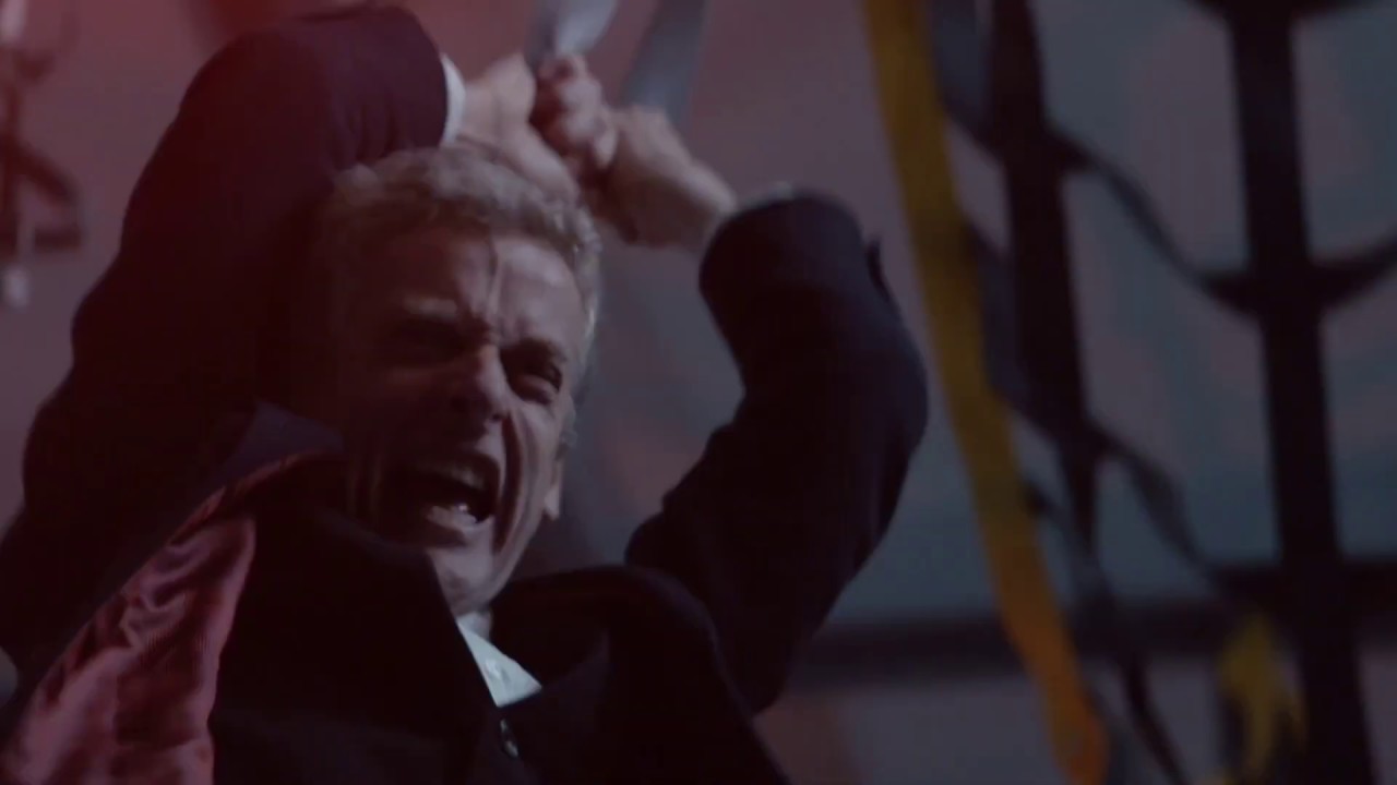 The Doctor Falls To The Tardis Out Of A Plane | Death In Heaven ...
