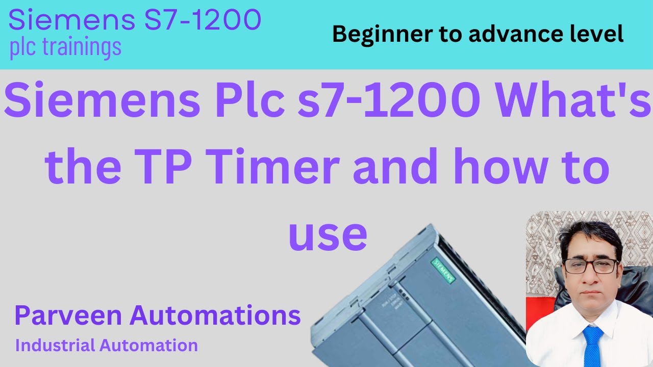 Siemens Plc s7-1200 What's the TP Timer and how to use - YouTube