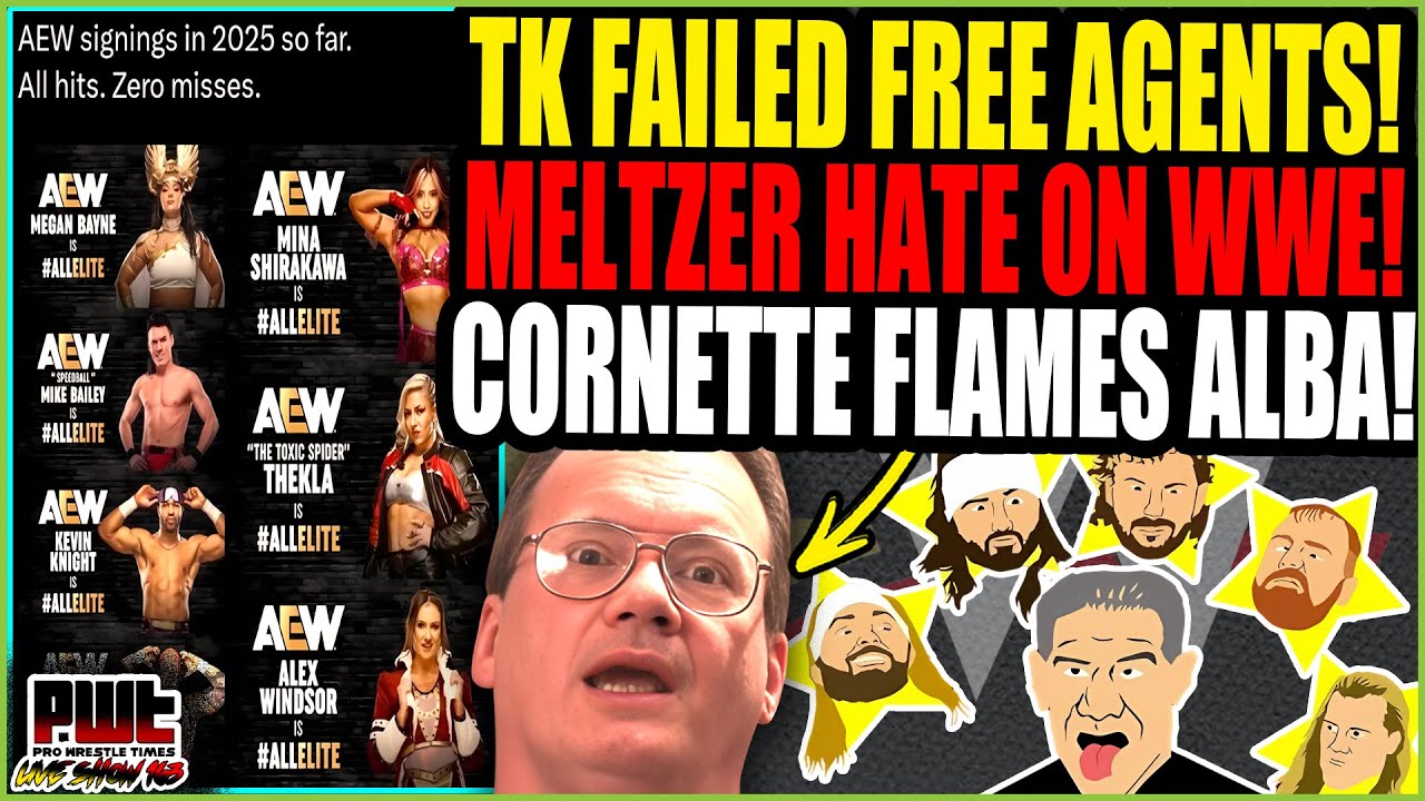 Tony Khan FAILED AEW Signings! Dave Meltzer: WWE Is INFERIOR Product ...