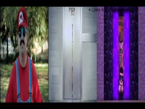 Gangnam Style vs. Minecraft Style vs. Nintendo Style - YouTube