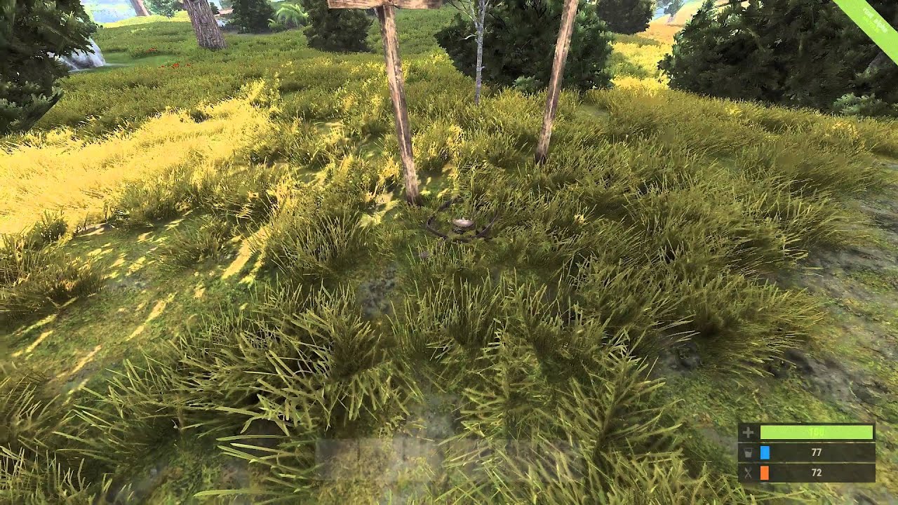 How to "hide" grass - RUST 2016 - YouTube