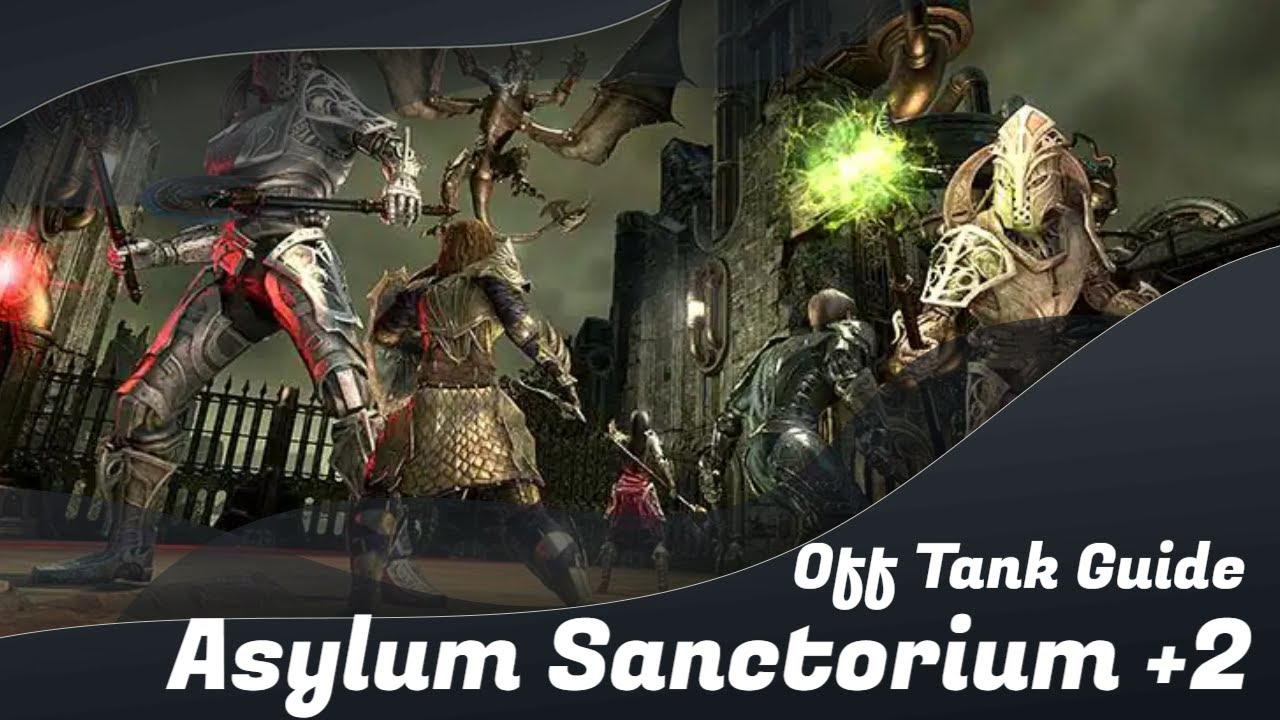 Asylum Sanctorium Hardmode Off Tank Guide | Elder Scrolls Online - YouTube