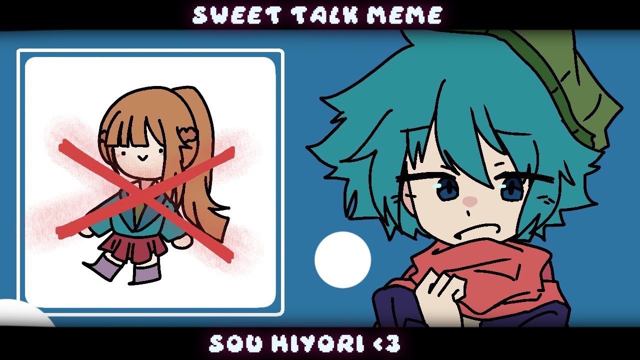 Sweet Talk Meme | Sou Hiyori/Shin Tsukimi | FINGER PRACTICE KDHDKFH ...