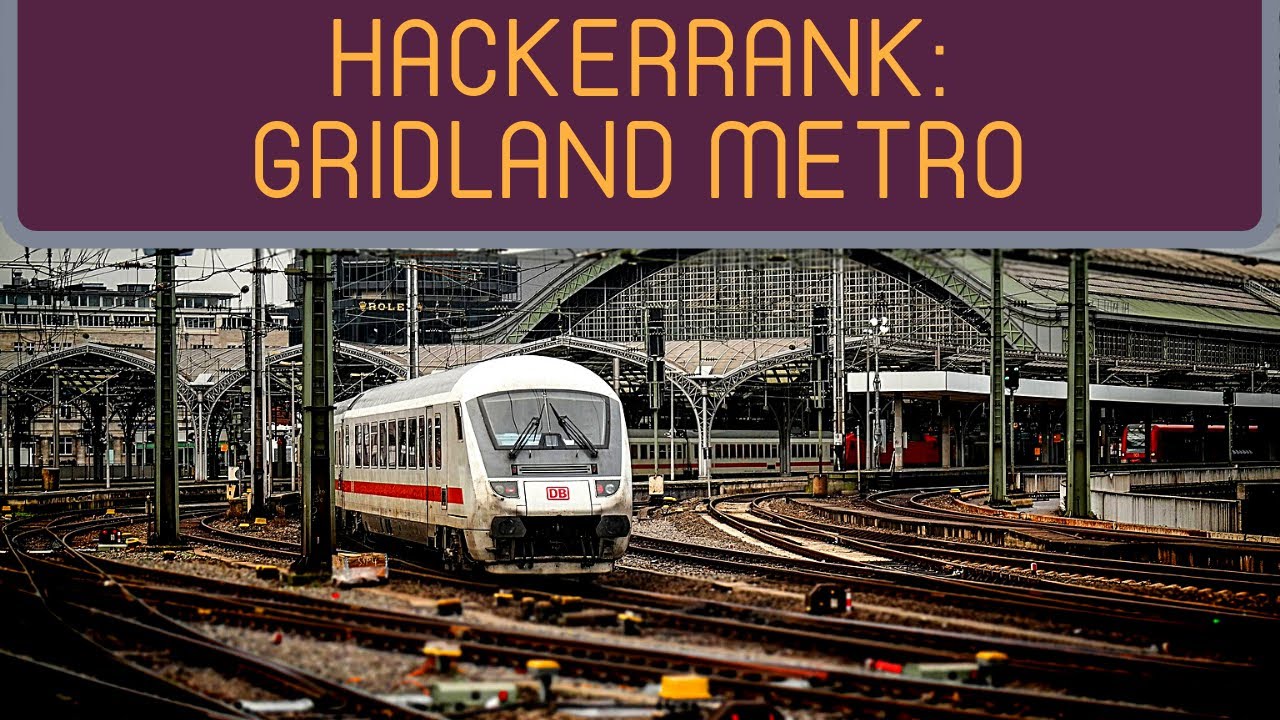 Gridland Metro | HackerRank (Python) - YouTube