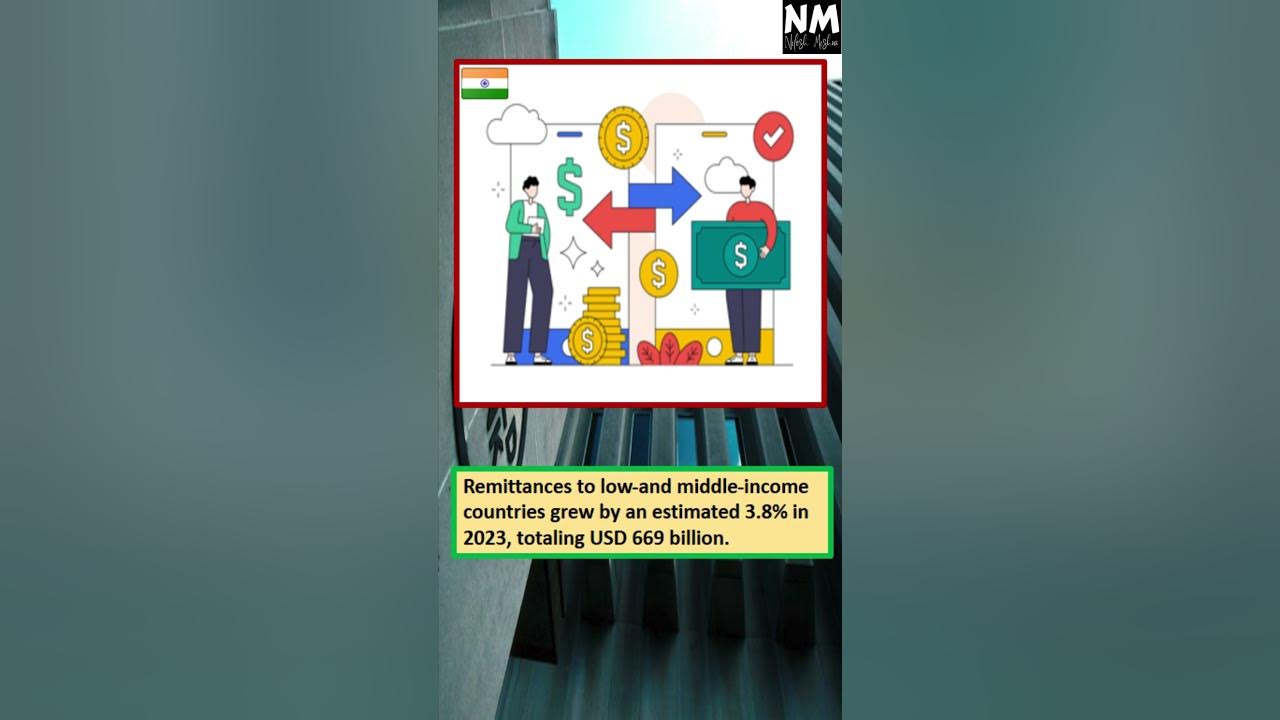 India topped global remittance charts at $125 billion in 2023 | @NILESH.MISHRA - YouTube