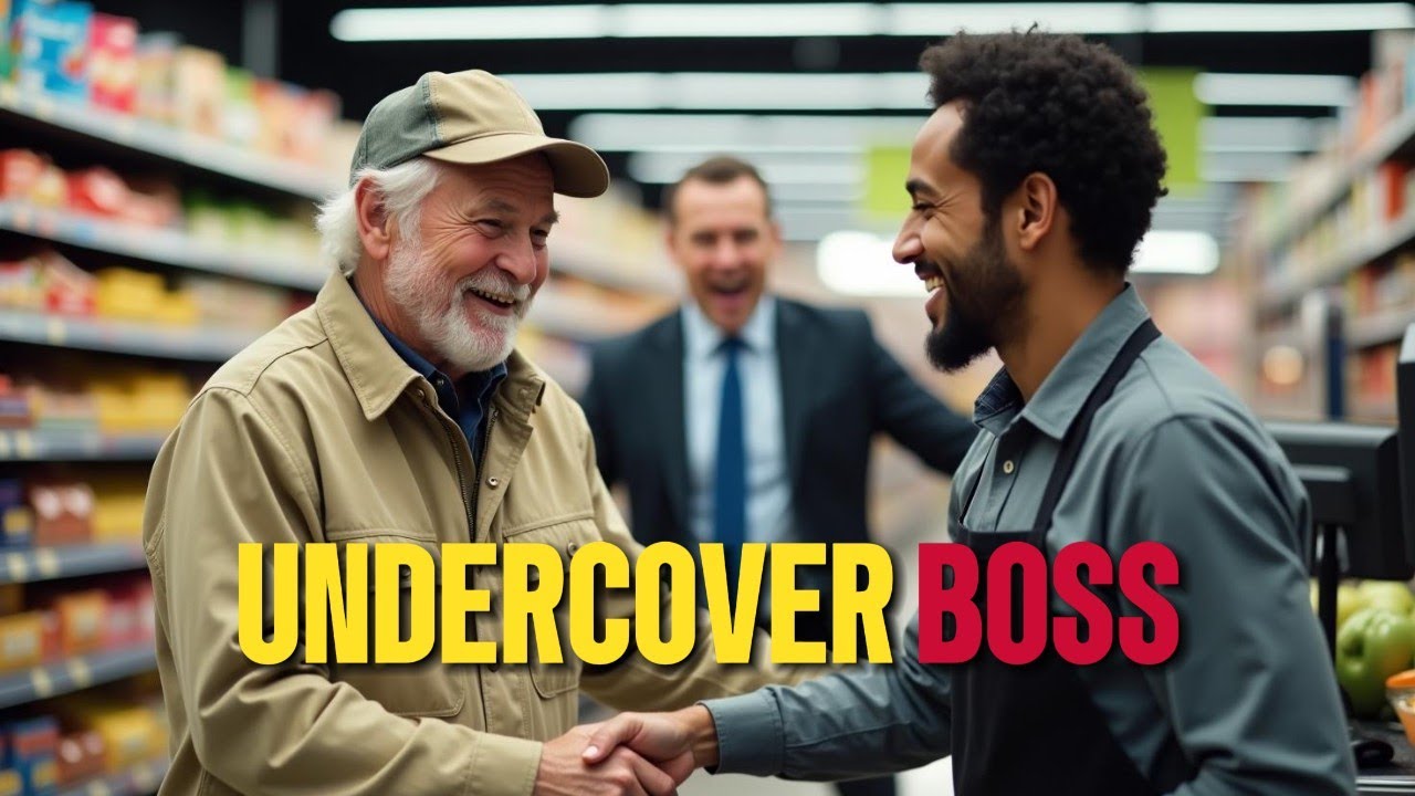 Cashier Is the Only One Who Helps Undercover Boss, The Ending Will ...