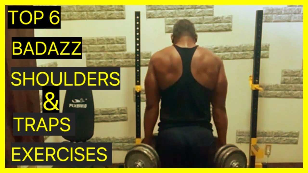 How to build massive traps & shoulders at home @homegrownworkout2089 ...