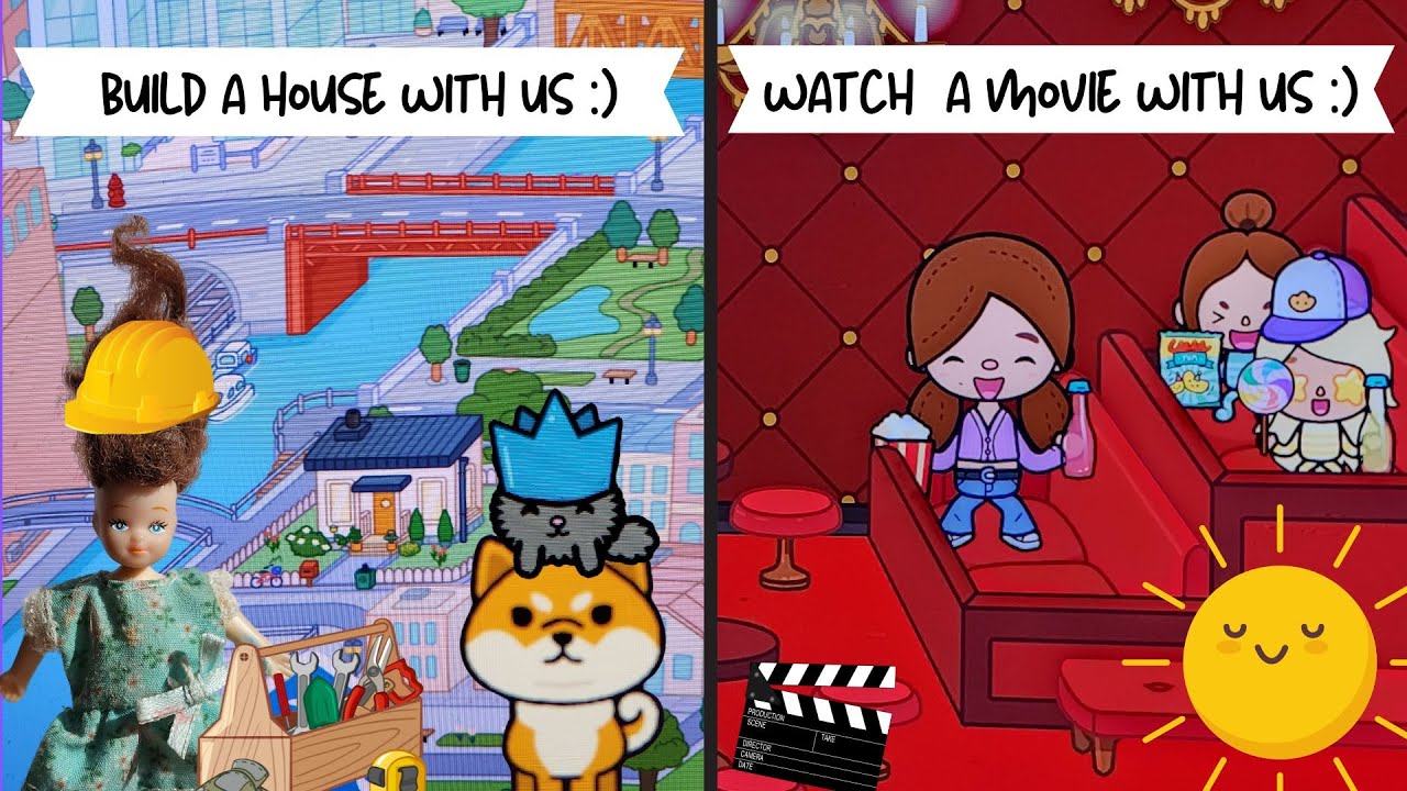 TOCA BOCA LIFE WORLD Shopping, Decorating, & Movies! (Episode 2)🛍️🐕 ...