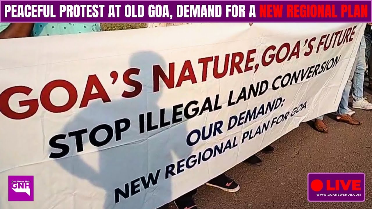 PRESS CONFERENCE PEACEFUL PROTEST AT OLD GOA |DEMAND FOR A NEW REGIONAL ...