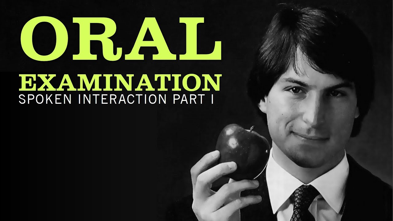 English Language - Spoken Interaction 1 - YouTube