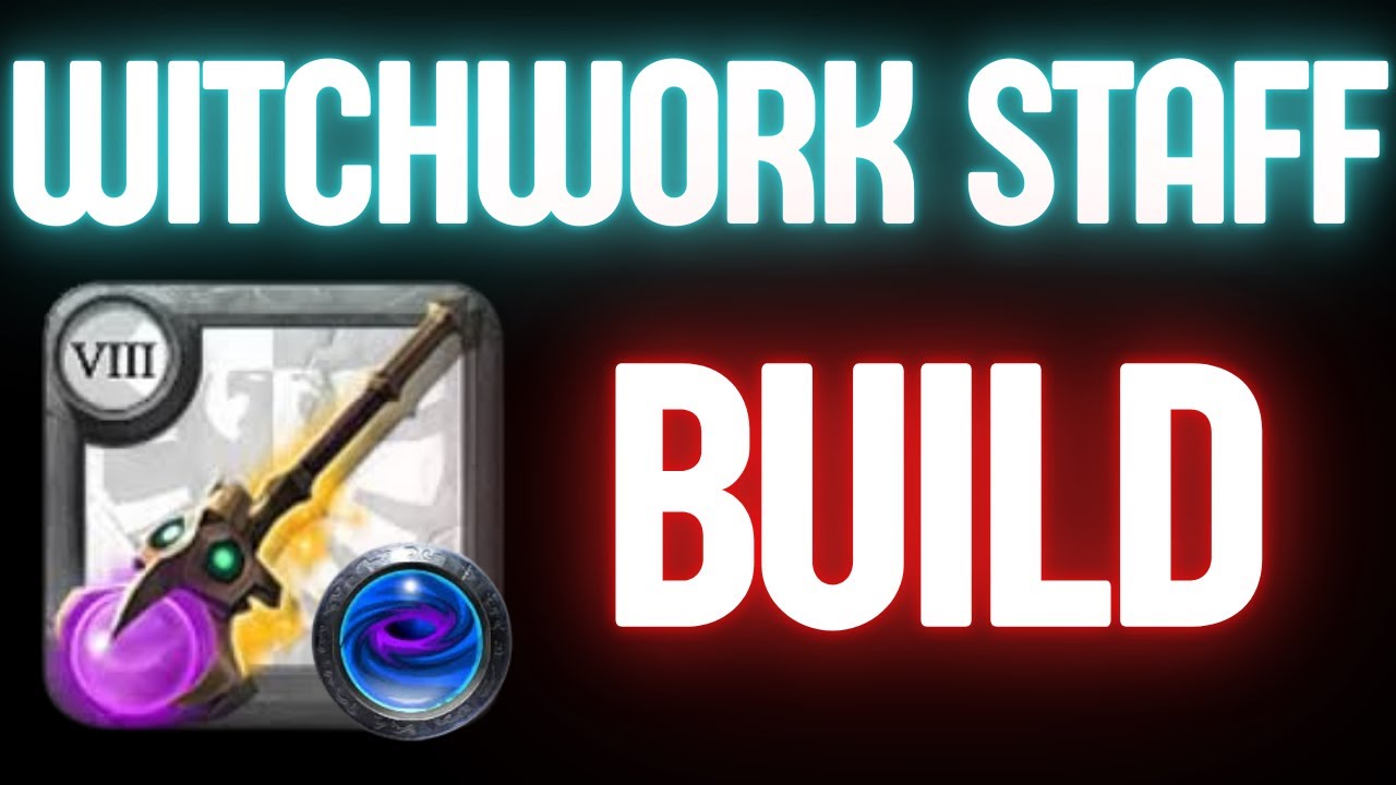 Witchwork Staff Build | Albion Online live | Shadowcaller build AlBION - YouTube