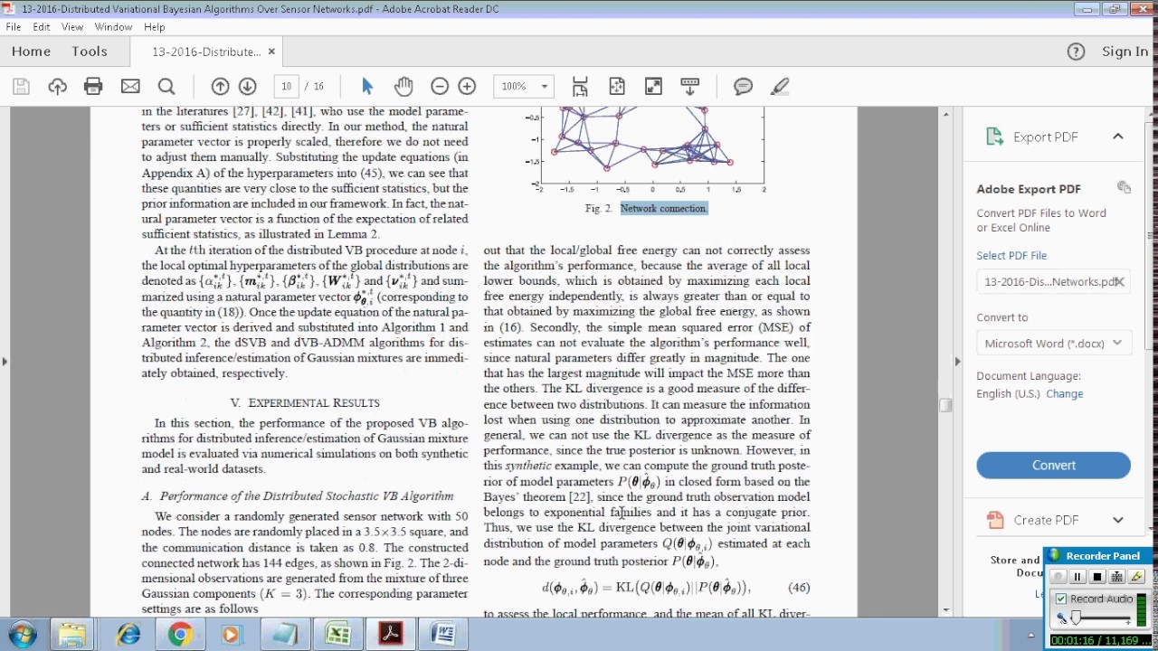 Distributed Variational Bayesian Algorithms Over Sensor Networks Youtube 4410