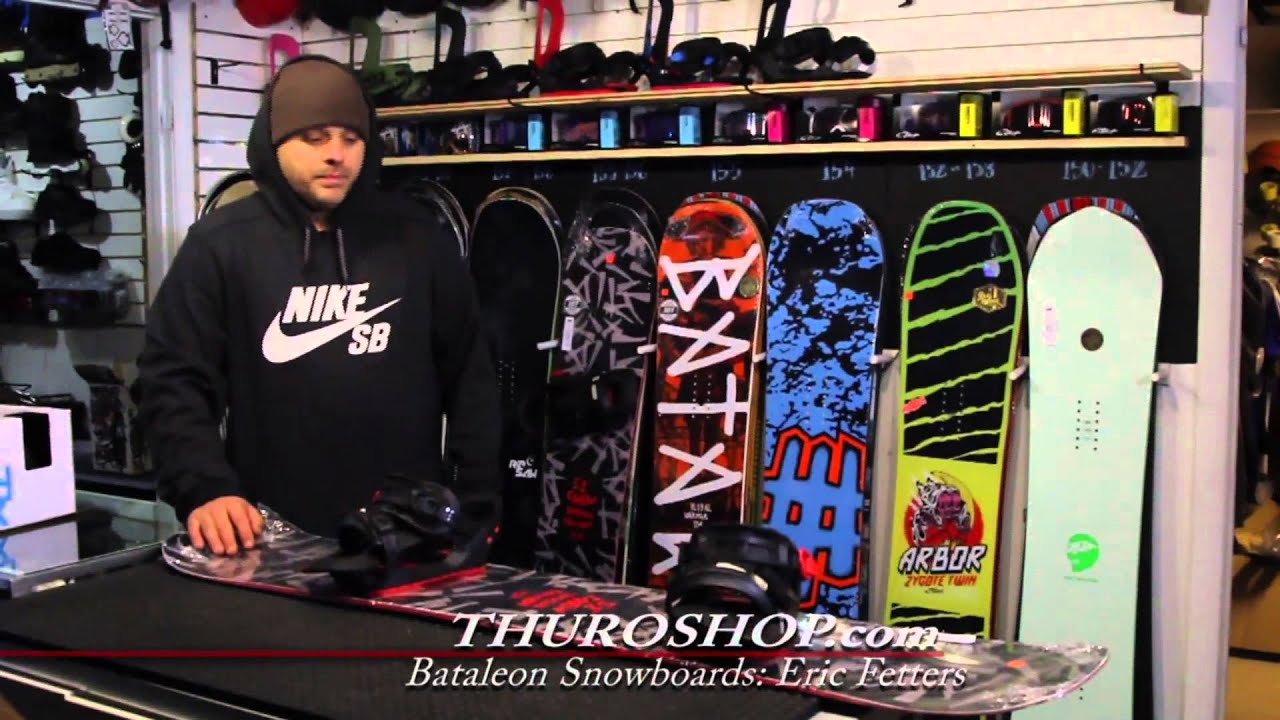 Thuro Snowboarding: The Bataleon 5'2 Crew Snowboard Package - YouTube