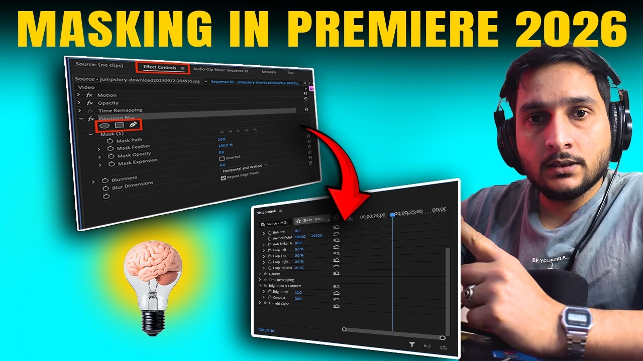 Masking in Premiere Pro 2026 🔥 | Day 29 - YouTube