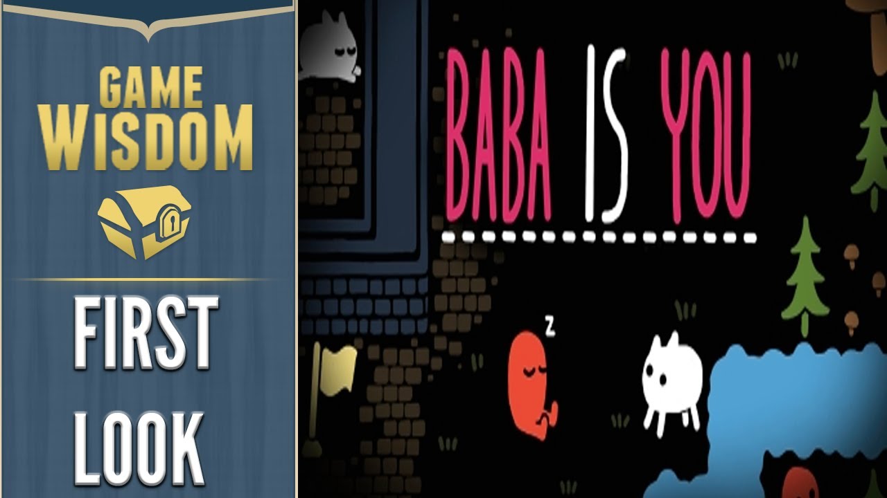 Baba is You Rewrites Puzzle Design | First Look - YouTube