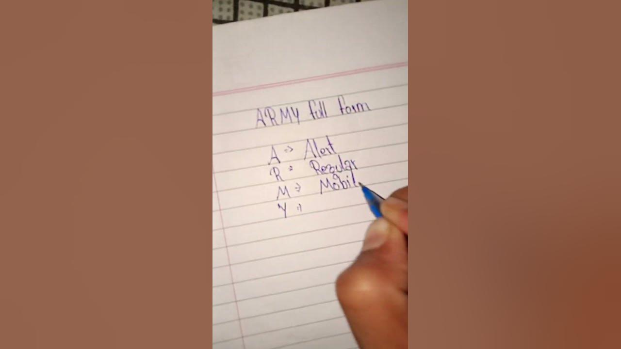 army-ka-full-form-short-viralvideo-youtube