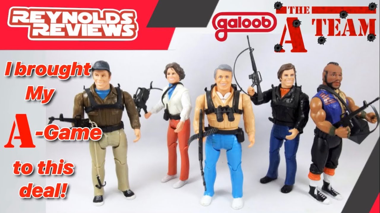 Vintage 6” Galoob A-Team figures eBay deal - YouTube