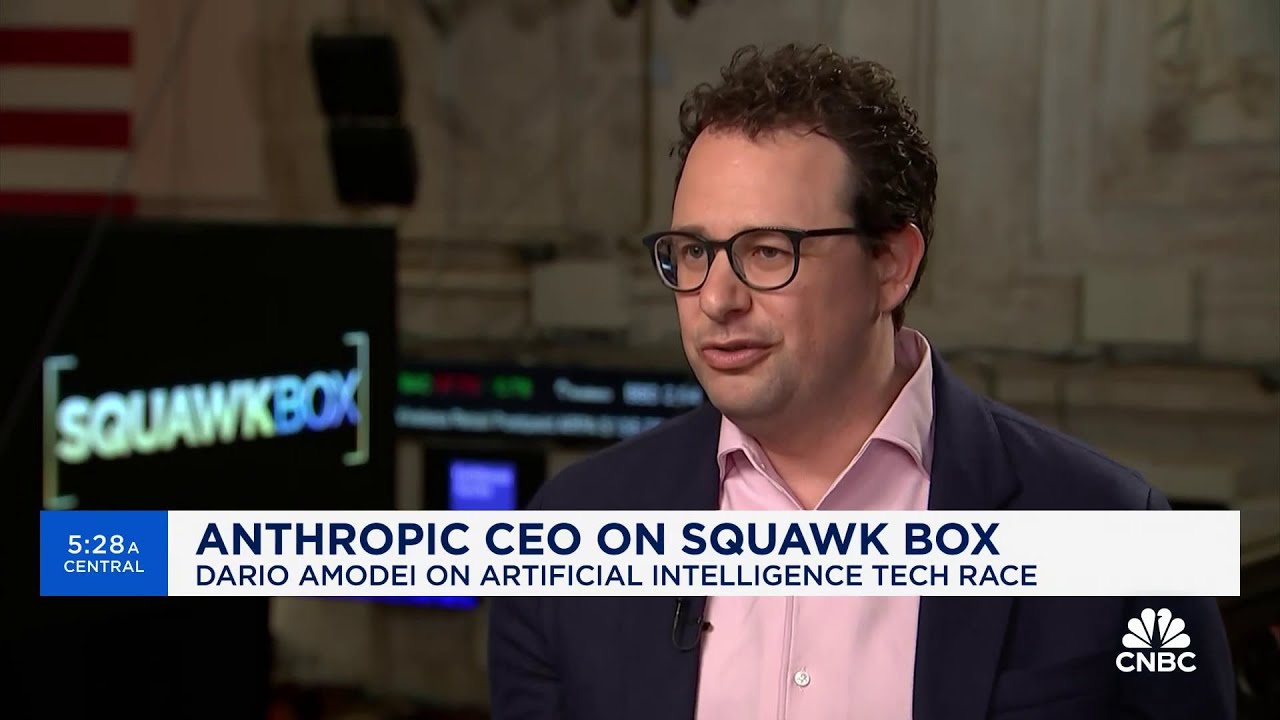 Anthropic CEO Dario Amodei on AI tech race: We're not beholden to one ...
