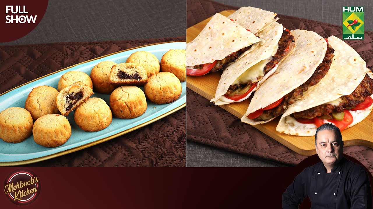 Mamool Date Cookies & Cheese Burger Quesadilla | Mehboob's Kitchen ...