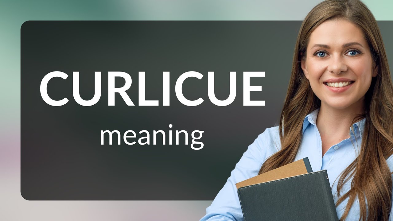 Curlicue — what is CURLICUE definition - YouTube