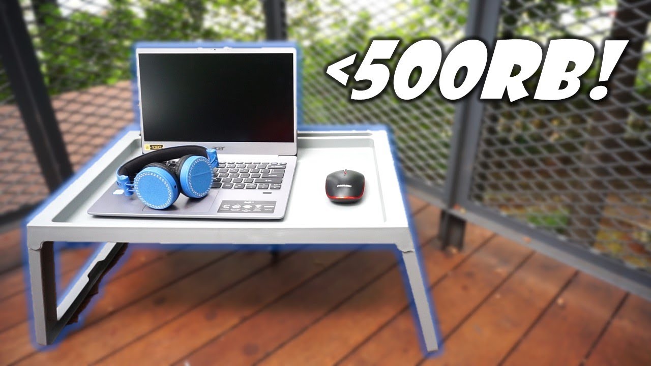 Setup Laptop Lesehan Murah Meriah + Giveaway! - YouTube