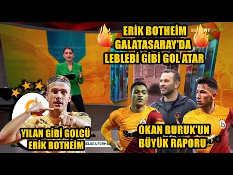 Yılan Golcü Geliyor !! Leblebi Gibi Gol Atar !! l Erik Botheim !! l Okan Buruk Raporu l GALATASARAY