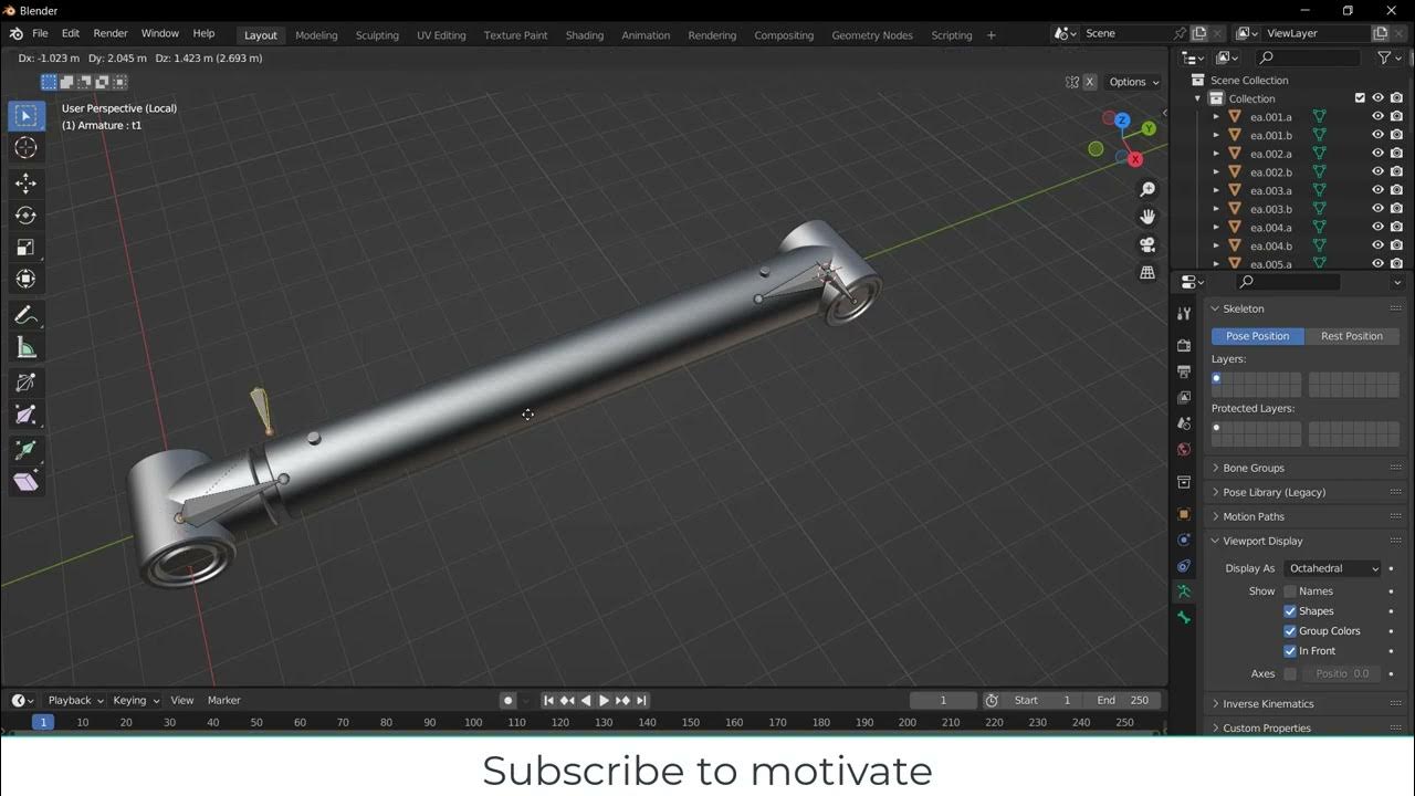 Suspension rigging in Blender - YouTube