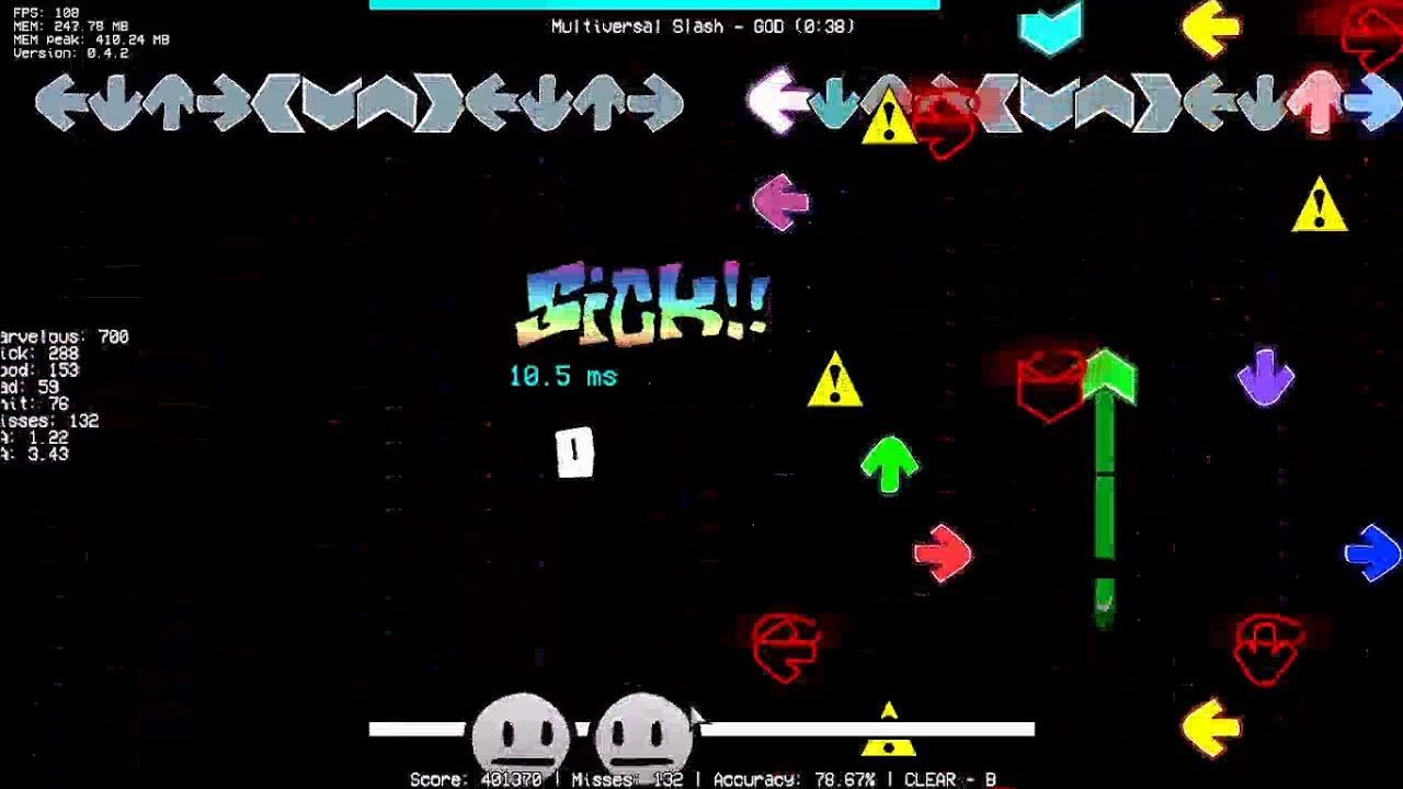 Multiversal Slash - God Mode (@JealousHateBoy chart) - Clear in one ...