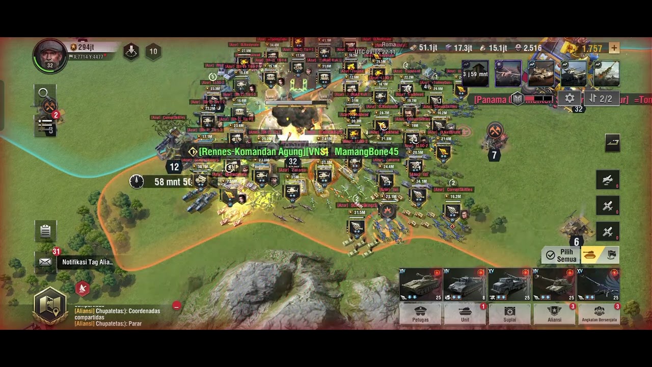 try without using buff, testing with AZUR alliance. ROMA gold 3 ...