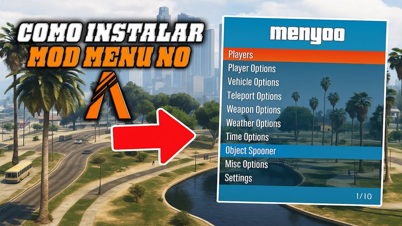 COMO INSTALAR O MELHOR MOD MENU NO FIVEM EM 2025 – GTA RP (MENYOO MENU ...
