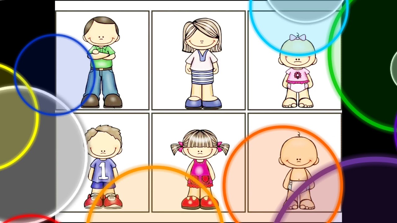 Family Flashcards and Worksheets - YouTube