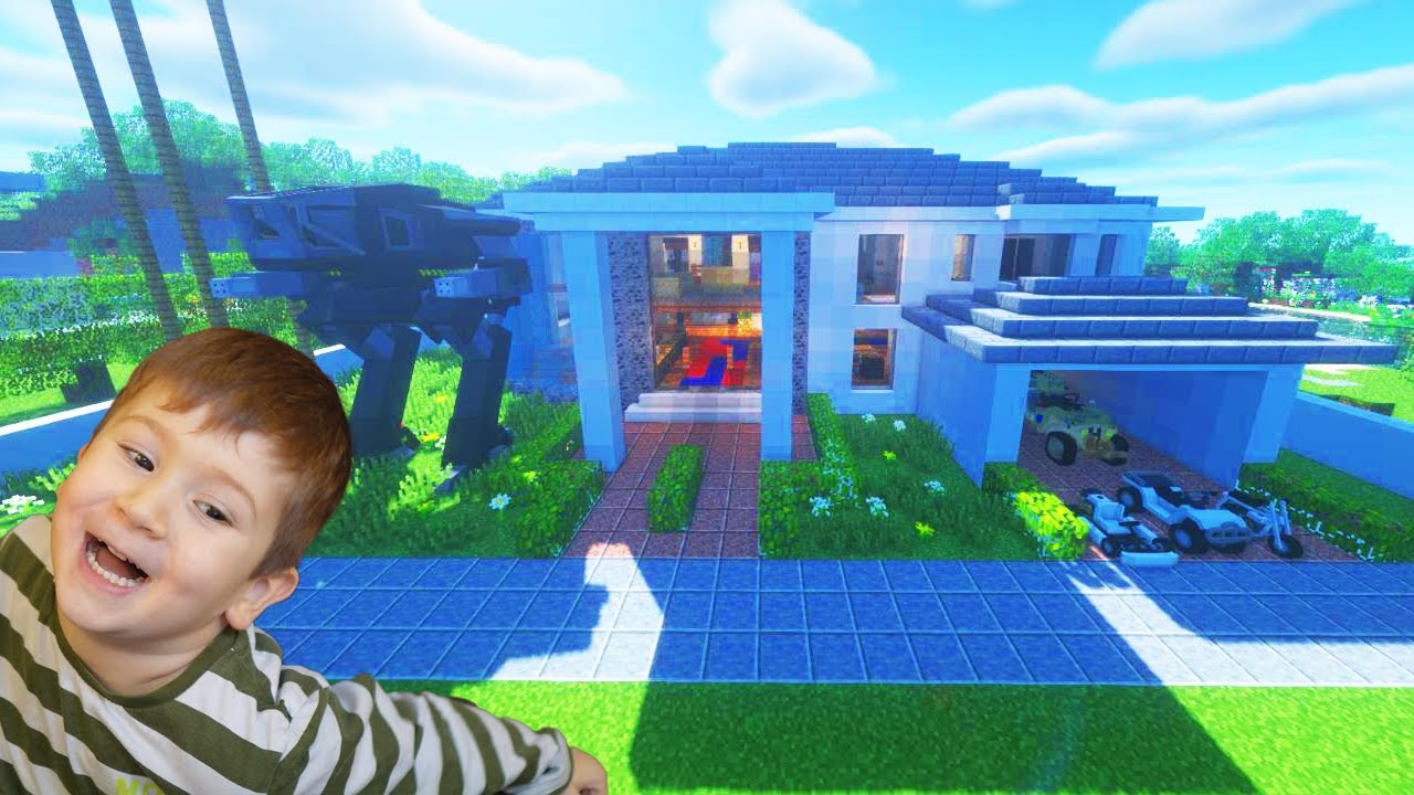 Vefa’nın KEV Köyündeki Efsanevi Evi! (Minecraft) - YouTube