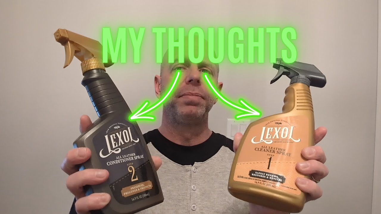 Lexol Foaming All Leather Cleaner and Conditioner Kit Review - YouTube