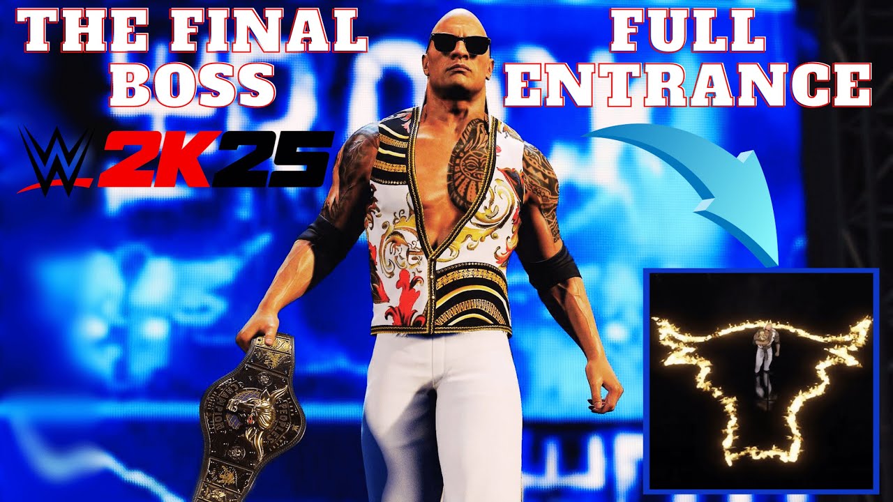 🐻 FINAL BOSS Entrance Revealed in WWE 2K25! 🐻 - YouTube