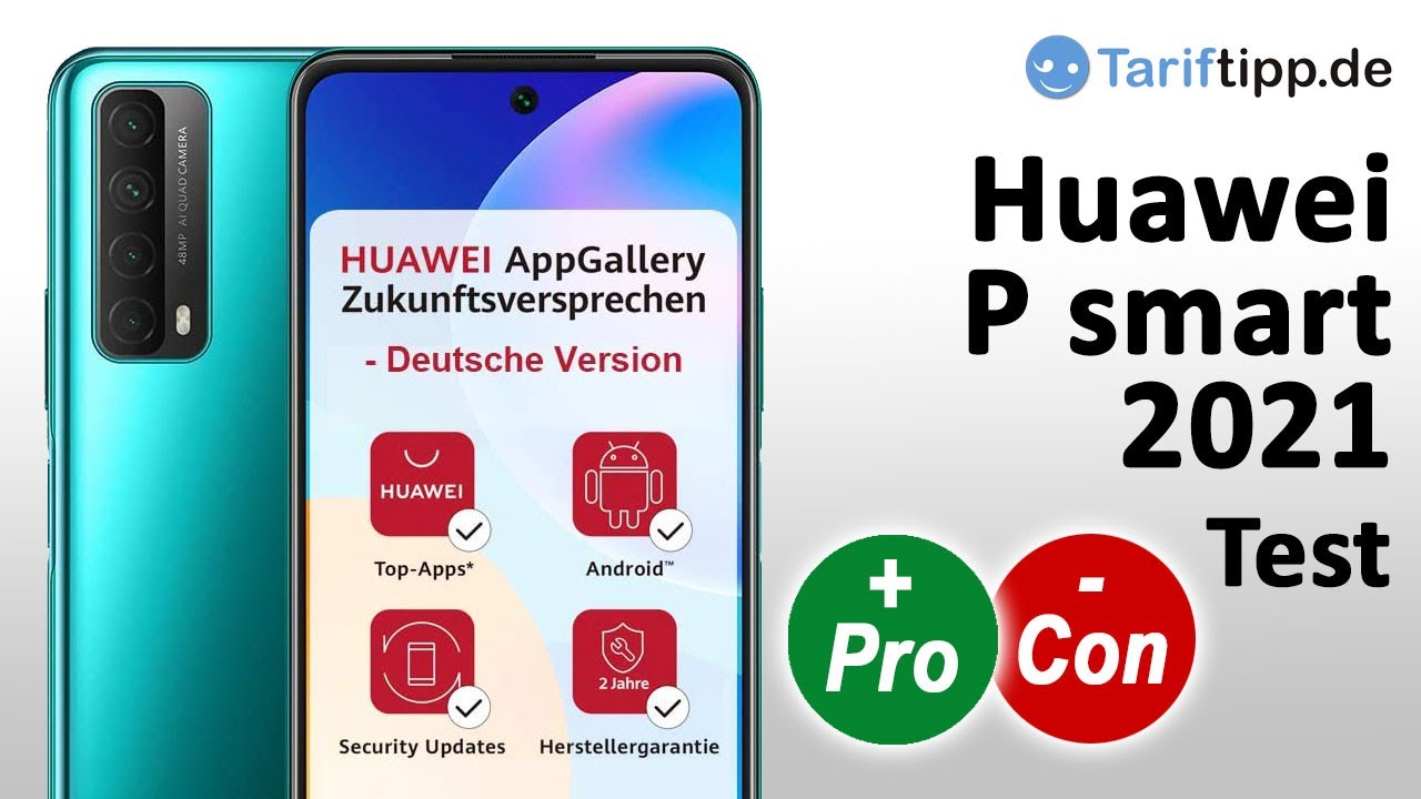 Huawei P smart 2021 | Test (deutsch) - YouTube