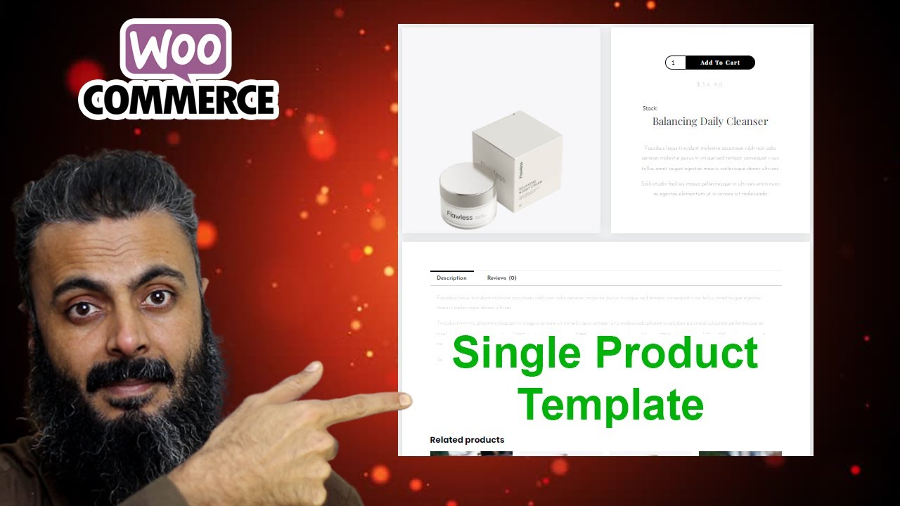 How to Design Single Product Template for WooCommerce - YouTube
