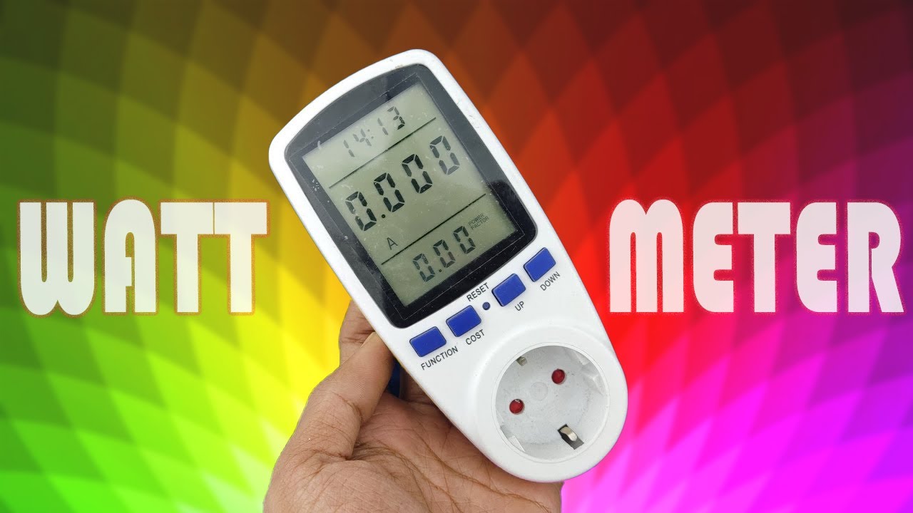 TRIK HEMAT LISTRIK ? PAKAI SAJA ALAT INI. ( POWER METER DIGITAL / WATT ...
