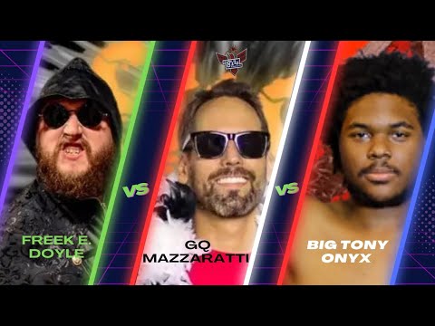 Freek E. Doyle vs. GQ Mazzaratti (c) vs. Big Tony Onxy: 814 ...