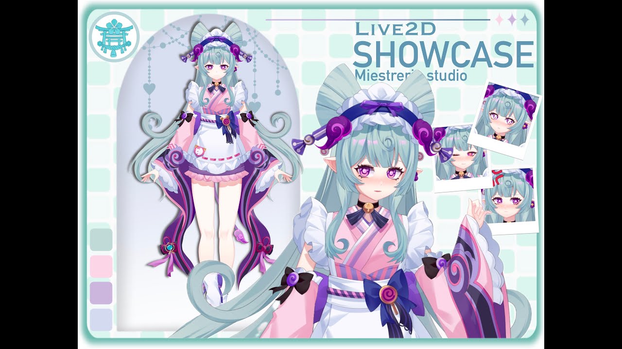【Live2D Showcase】原神 夢見月瑞希 Live2D Model Showcase - YouTube