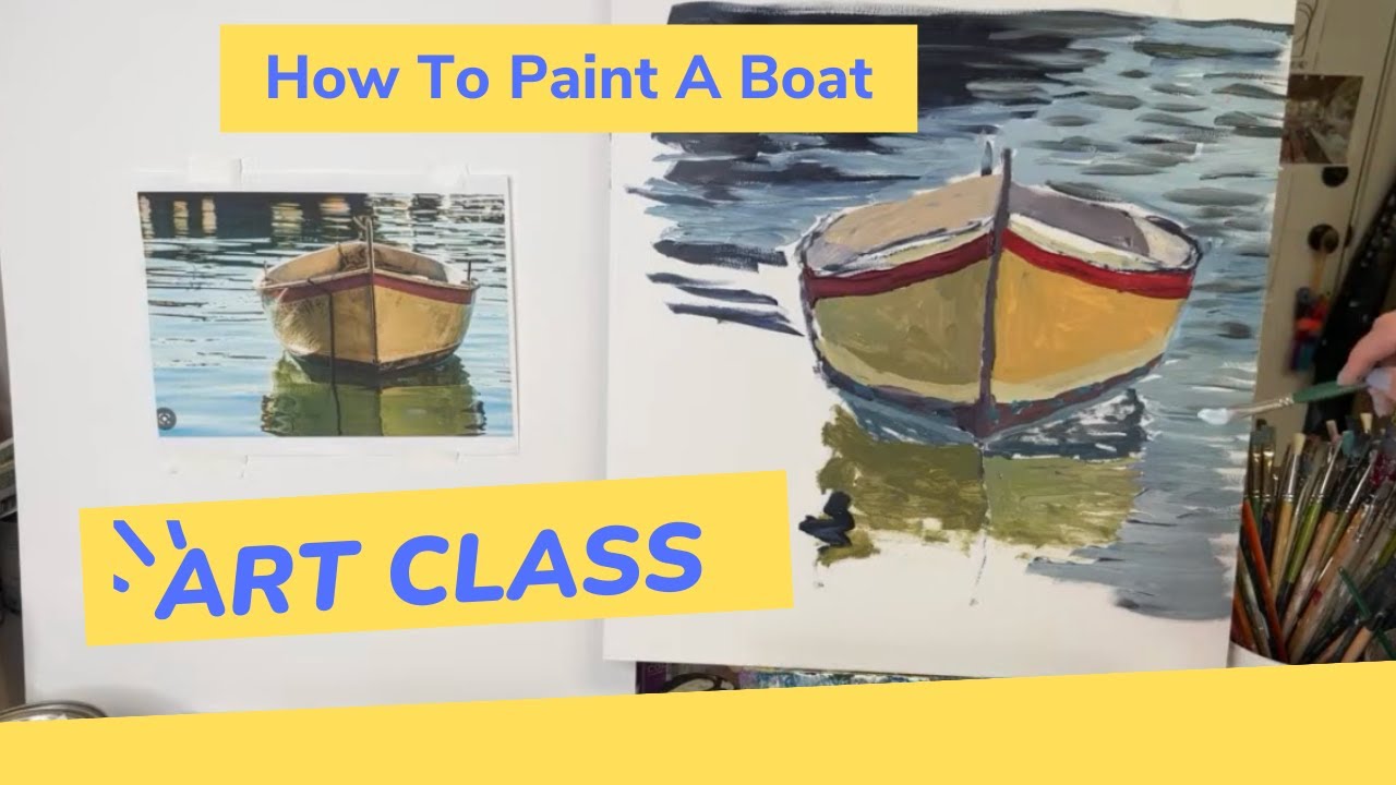 Color theory & painting techniques - Live Art Class - YouTube